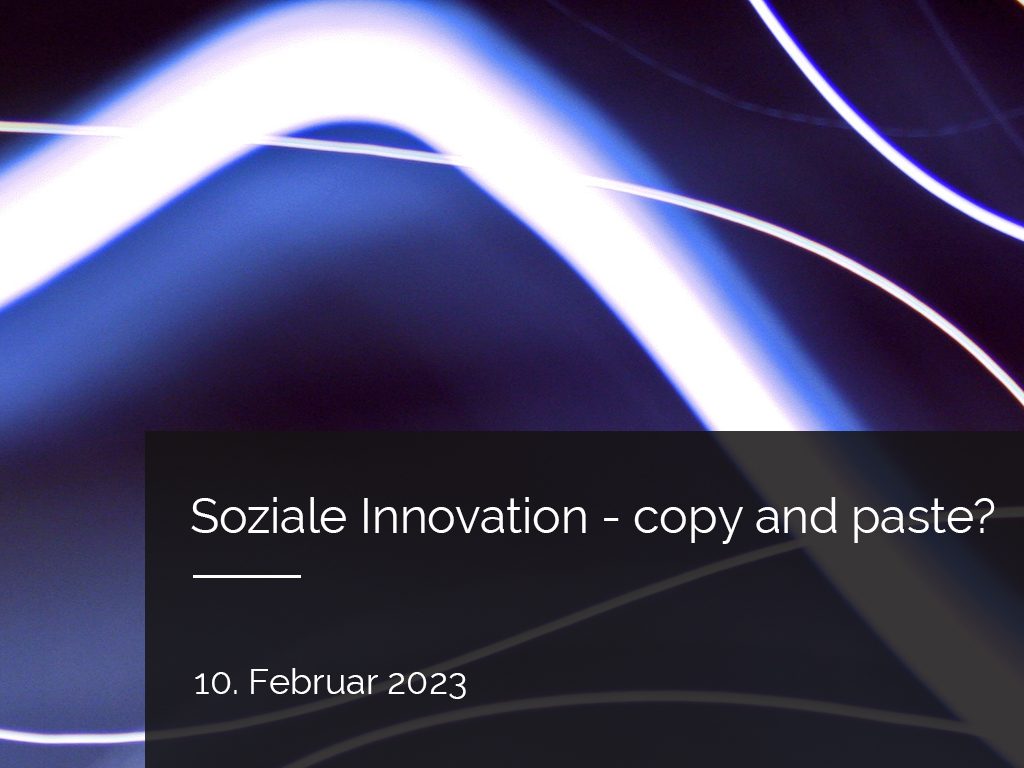 Startseite | Soziale Innovation